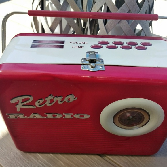 Accessories | New Retro Radio Metal Lunch Box | Poshmark